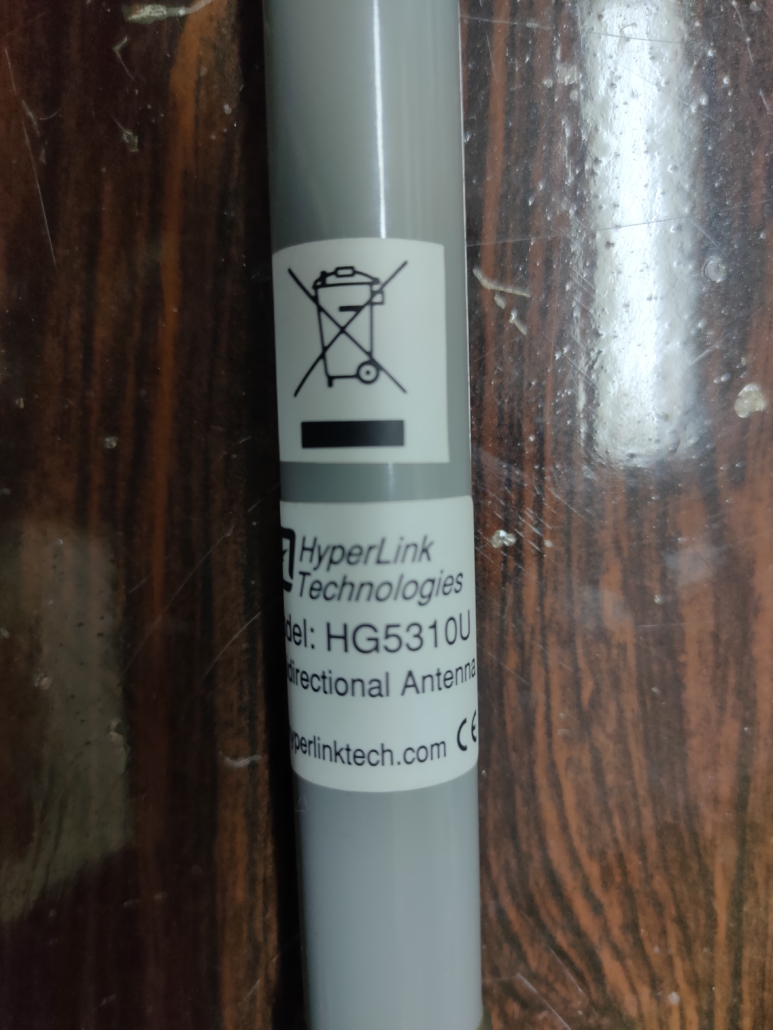 HG5310U Hyperlink 5.3 GHz 10 dBi Omnidirectional Wireless LAN Antenna ...