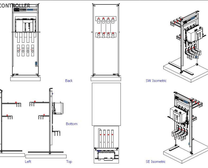 3200A Air Circuit Breaker (ATS) WITH CONTROLLER - Panels and Parts Shopping