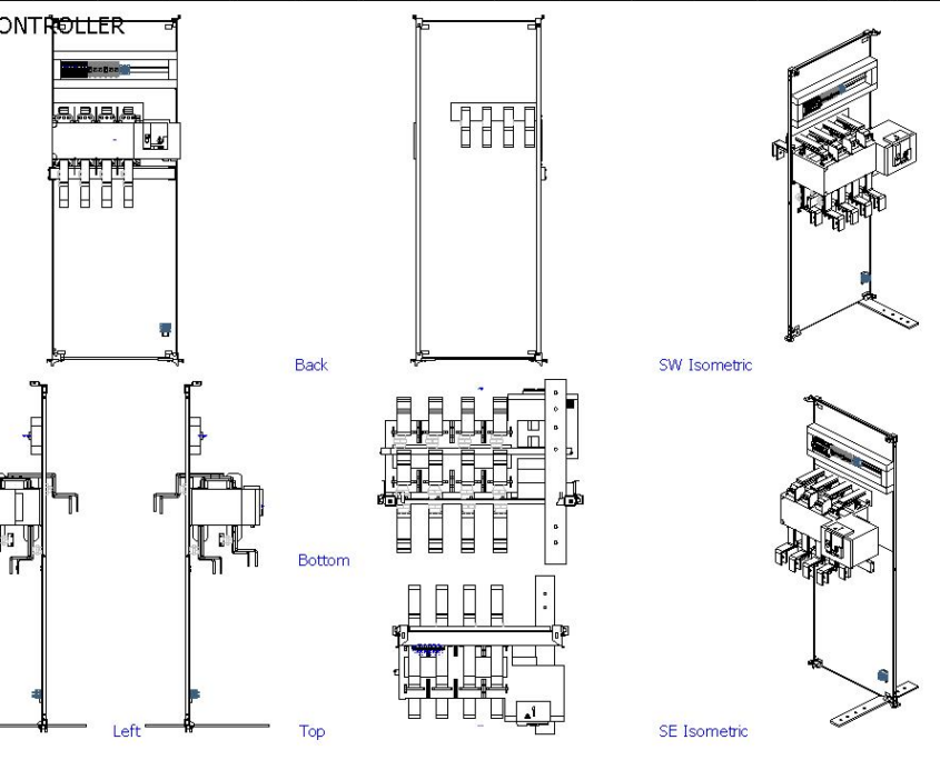 1600A Motorized Change Over Switch (ATS) WITH CONTROLLER - Panels and ...