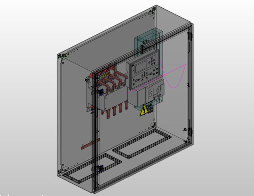 160A Motorized Change Over Switch (ATS) WITH CONTROLLER | Panels and ...
