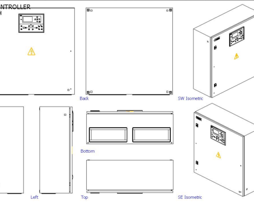 160A Motorized Change Over Switch (ATS) WITH CONTROLLER | Panels and ...