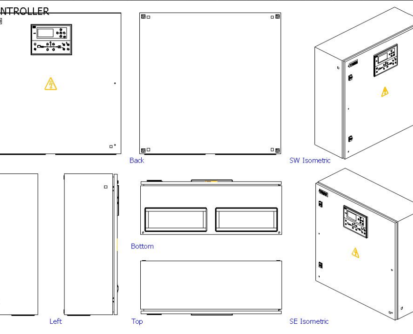 250A Motorized Change Over Switch (ATS) WITH CONTROLLER - Panels and ...
