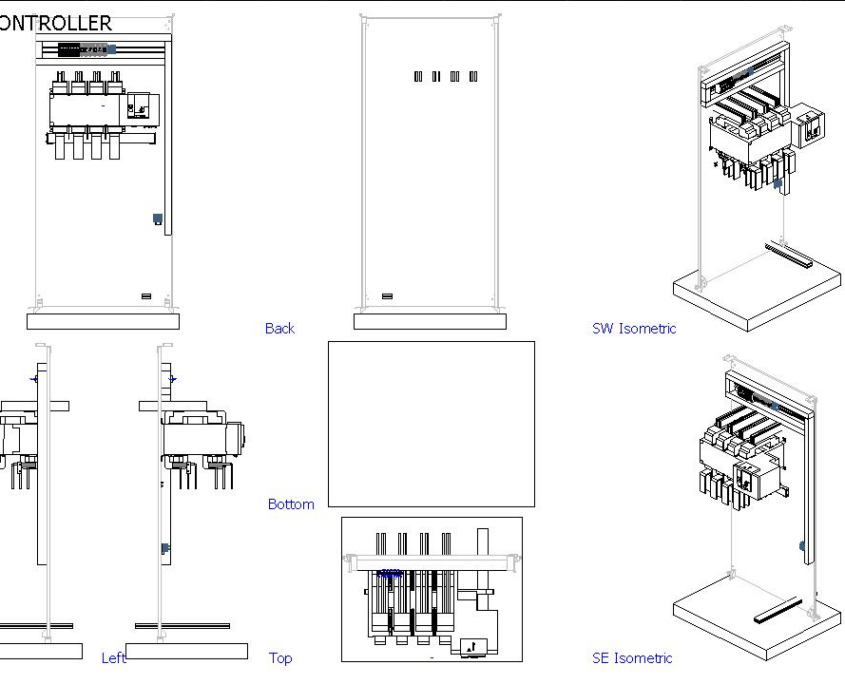 3200A Motorized Change Over Switch (ATS) WITH CONTROLLER | Panels and ...