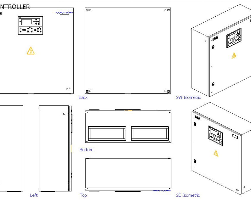 400A Motorized Change Over Switch (ATS) WITH CONTROLLER | Panels and ...