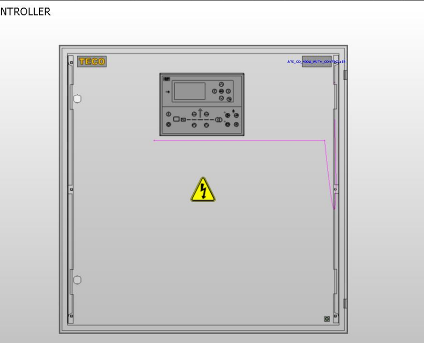 400A Motorized Change Over Switch (ATS) WITH CONTROLLER | Panels and ...