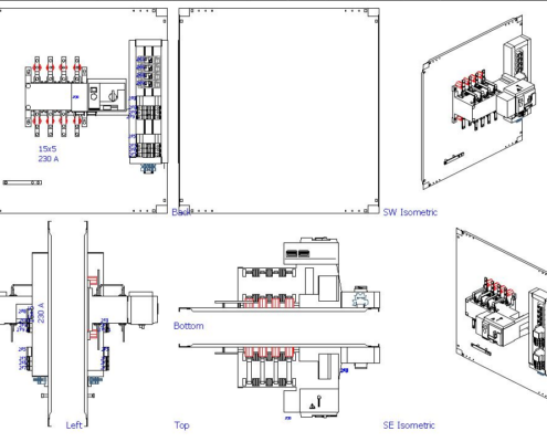 160A Motorized Change Over Switch (ATS) | Panels and Parts Shopping