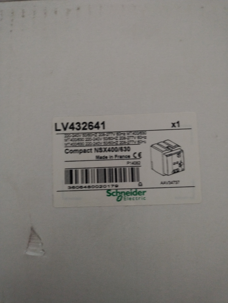 LV432641 Schneider Standard motor mechanism module MT400/630, ComPacT ...