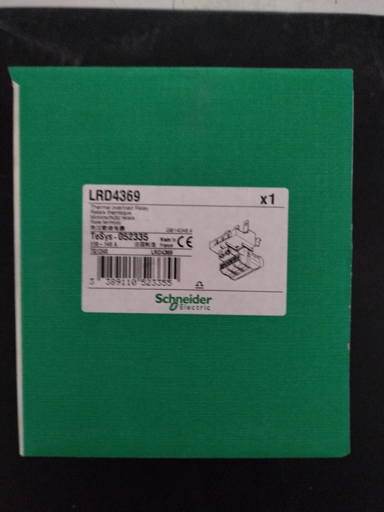 LRD4369 Schneider Electric thermal overload relays, TeSys Deca, 110 ...