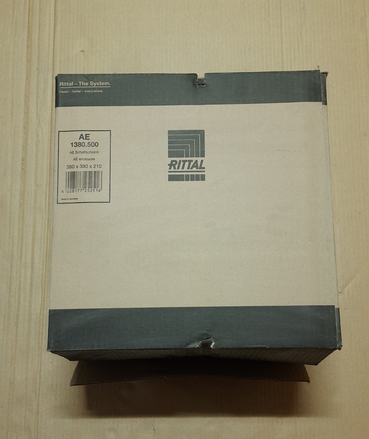 AE1380.500 RITTAL Compact enclosures (380x380x210)mm (WxHxD) IP66 ...