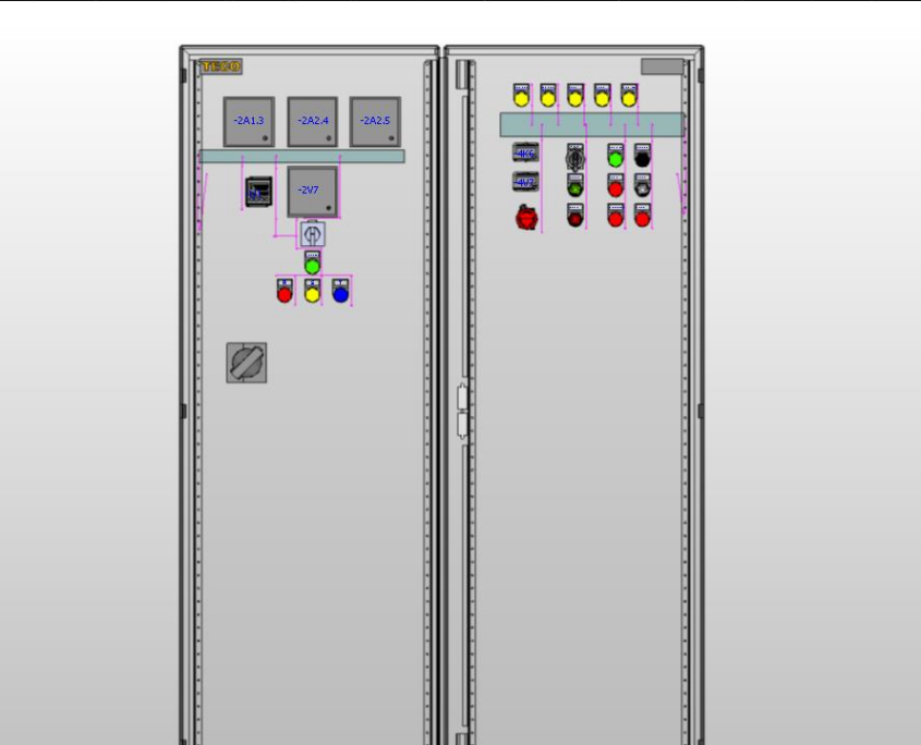 Typical ABB Motor Control Center Panel Incomer MCCB 400A AUTO ...