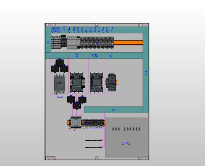 Typical ABB Motor Control Center Panel Incomer MCCB 160A AUTO ...