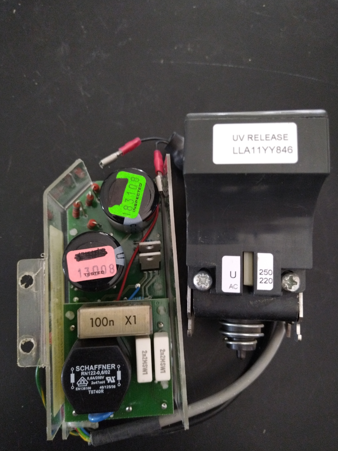 LLA11YY846 GE MPACT Air Circuit Breaker Under voltage Coil 220-250V AC ...