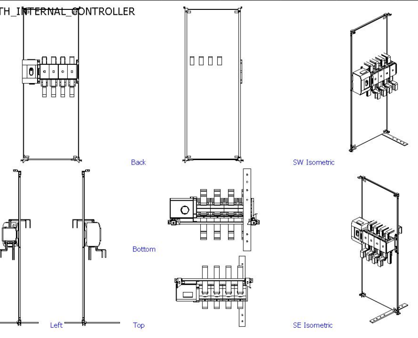 1600A Motorized Change Over Switch (ATS) ABB WITH INTERNAL CONTROLLER ...