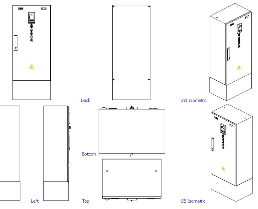 Typical ABB Standalone Variable Frequency Drive ( VFD ) 30KW | Panels ...