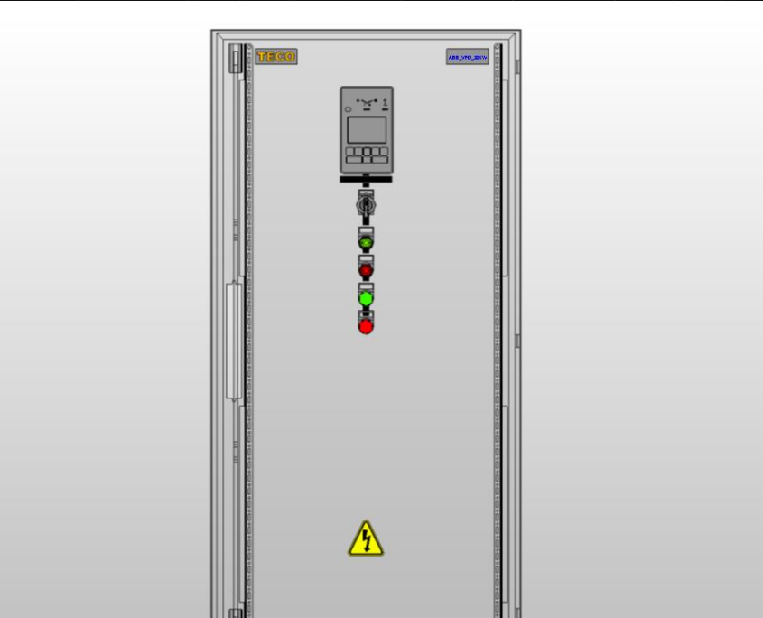 Typical ABB Standalone Variable Frequency Drive ( VFD ) 30KW | Panels ...