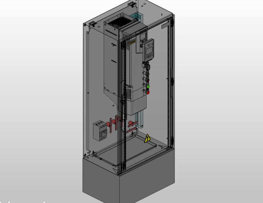Typical ABB Standalone Variable Frequency Drive ( VFD ) 45KW | Panels ...