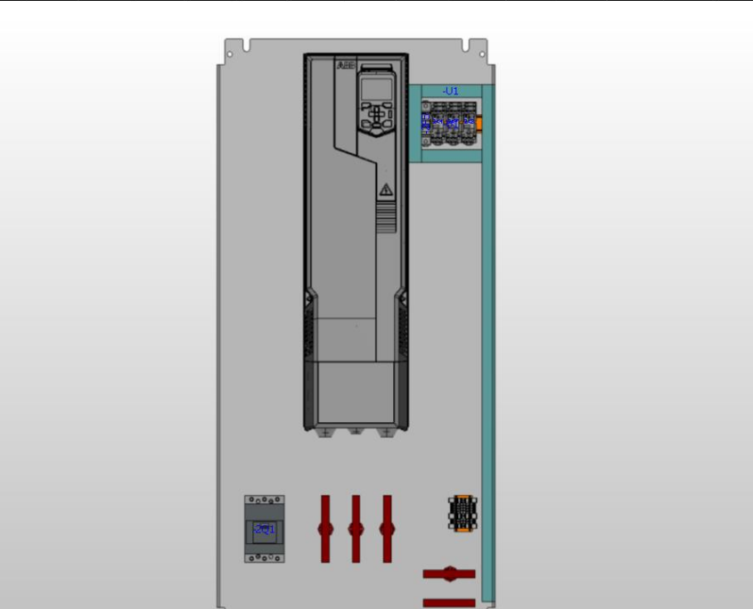 Typical ABB Standalone Variable Frequency Drive ( VFD ) 55KW | Panels ...