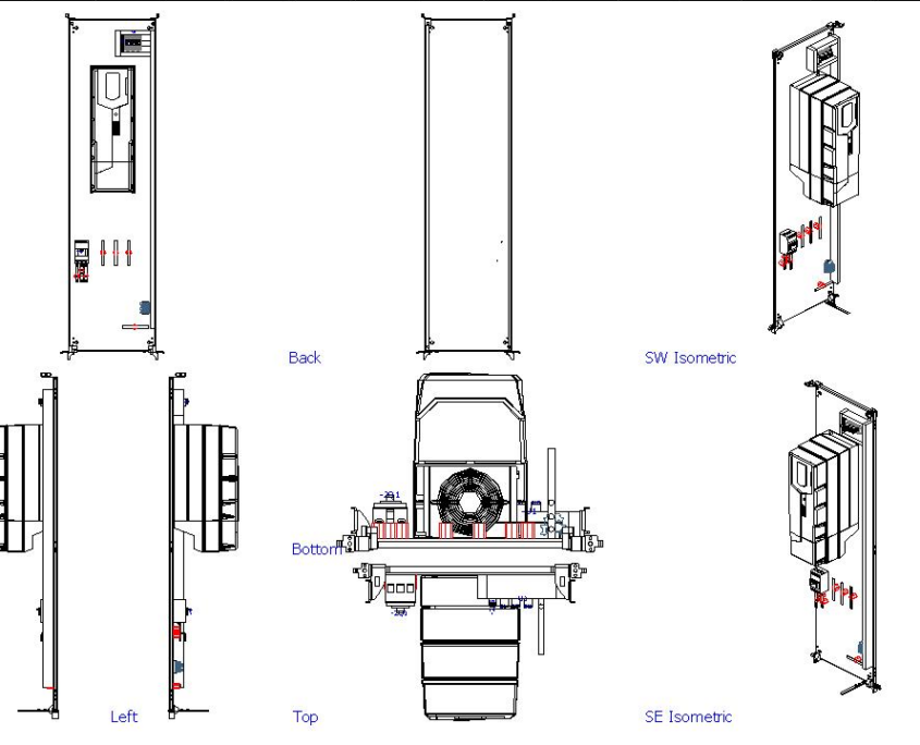 Typical ABB Standalone Variable Frequency Drive ( VFD ) 75KW | Panels ...
