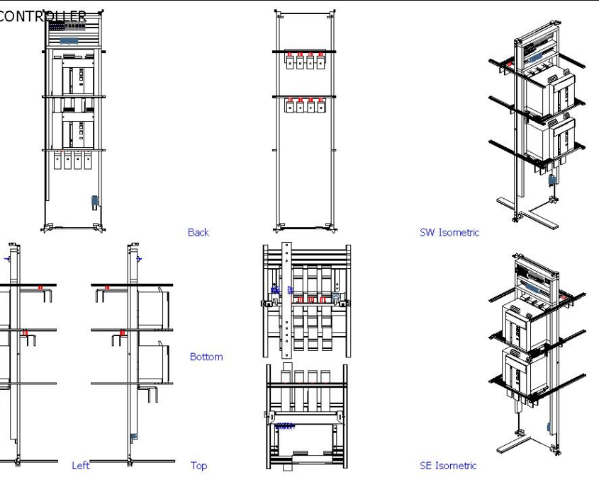 2000A Air Circuit Breaker (ATS) WITH CONTROLLER - Panels and Parts Shopping