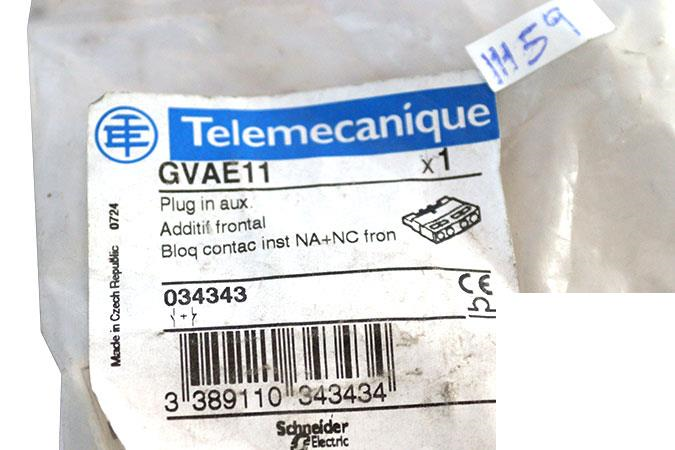 TELEMECANIQUE GVAE11 AUXILIARY CONTACT BLOCK - Panels and Parts Shopping