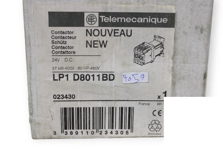 TELEMECANIQUE LP1 D8011BD CONTACTOR - Panels and Parts Shopping