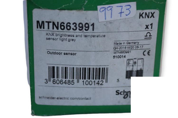 SCHNEIDER MTN663991 BRIGHTNESS AND TEMPERATURE SENSOR - Panels and ...