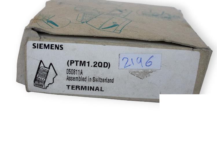 SIEMENS PTM1.2QD 050811A SWITCHING COMMAND MODULE - Panels and Parts ...