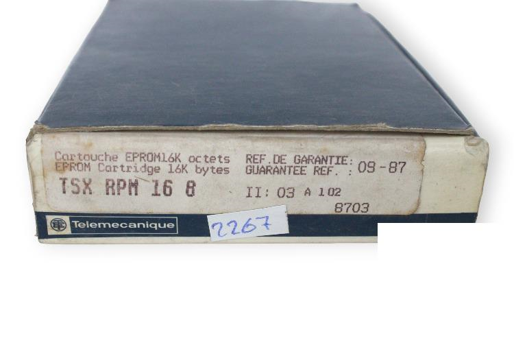 TELEMECANIQUE TSX RPM 16 8 EPROM MEMEORY CARD - Panels and Parts Shopping