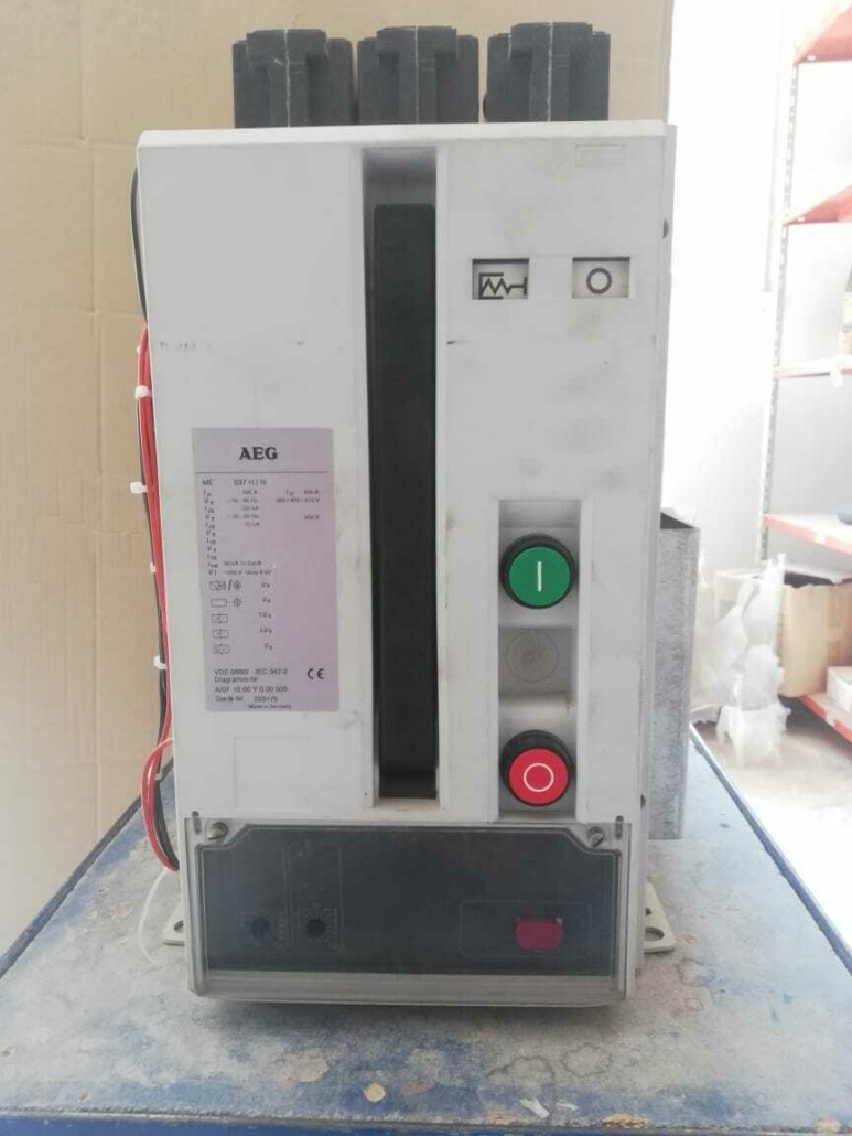 ME 637 H/III AEG ME07 Air Circuit Breaker 630A 3 Pole 100kA - Panels and Parts Shopping