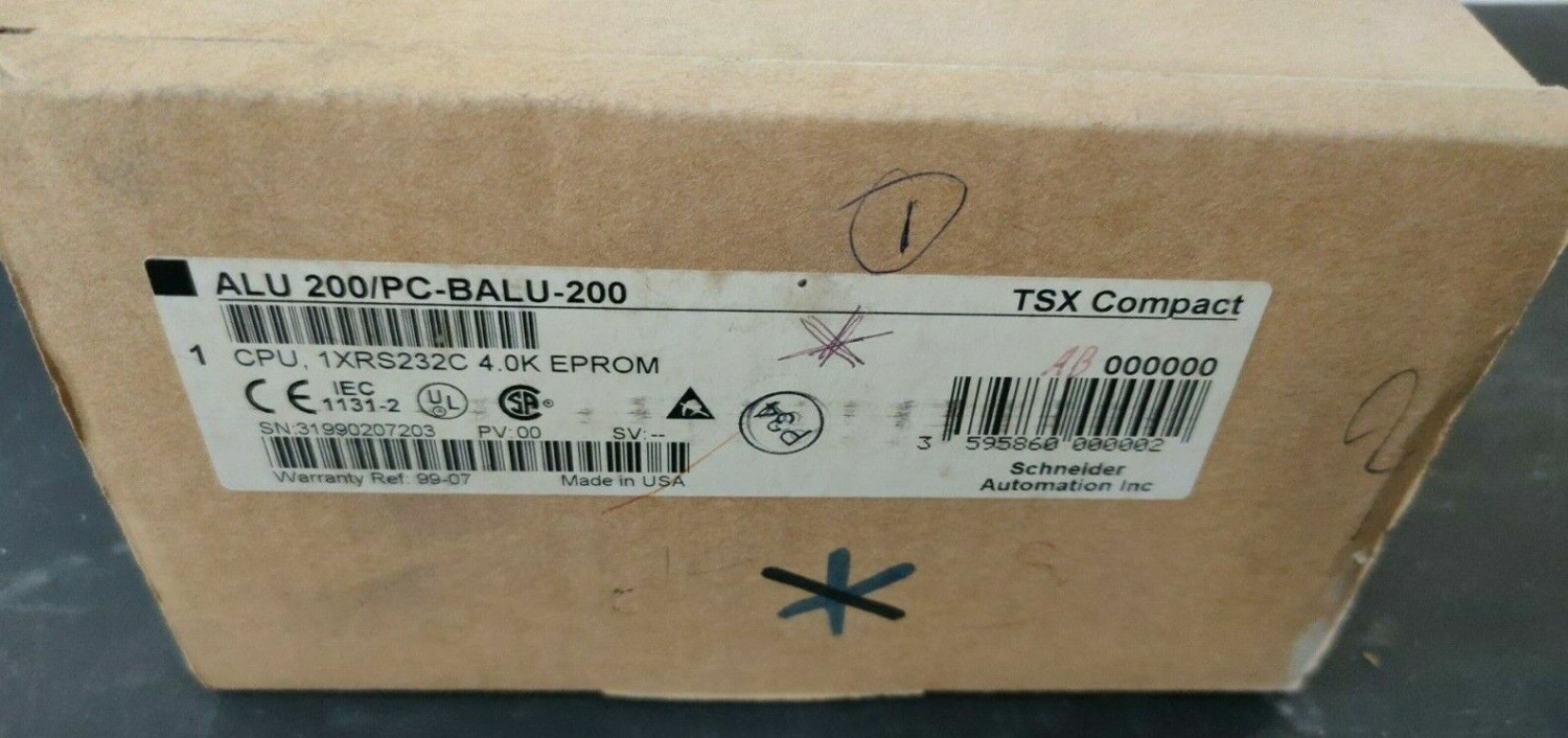 ALU200 Schneider Automation PC-BALU-200 CPU 1XRS232C EPROM TSX COMPACT ...