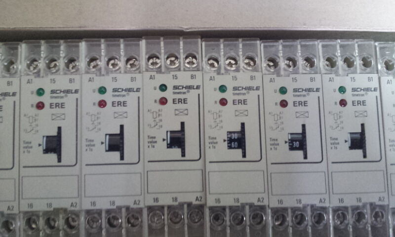 Entrelec Schiele ERE On Delay Timer 3-300 Sec A1/A2 24VAC 2.550.108.21 ...