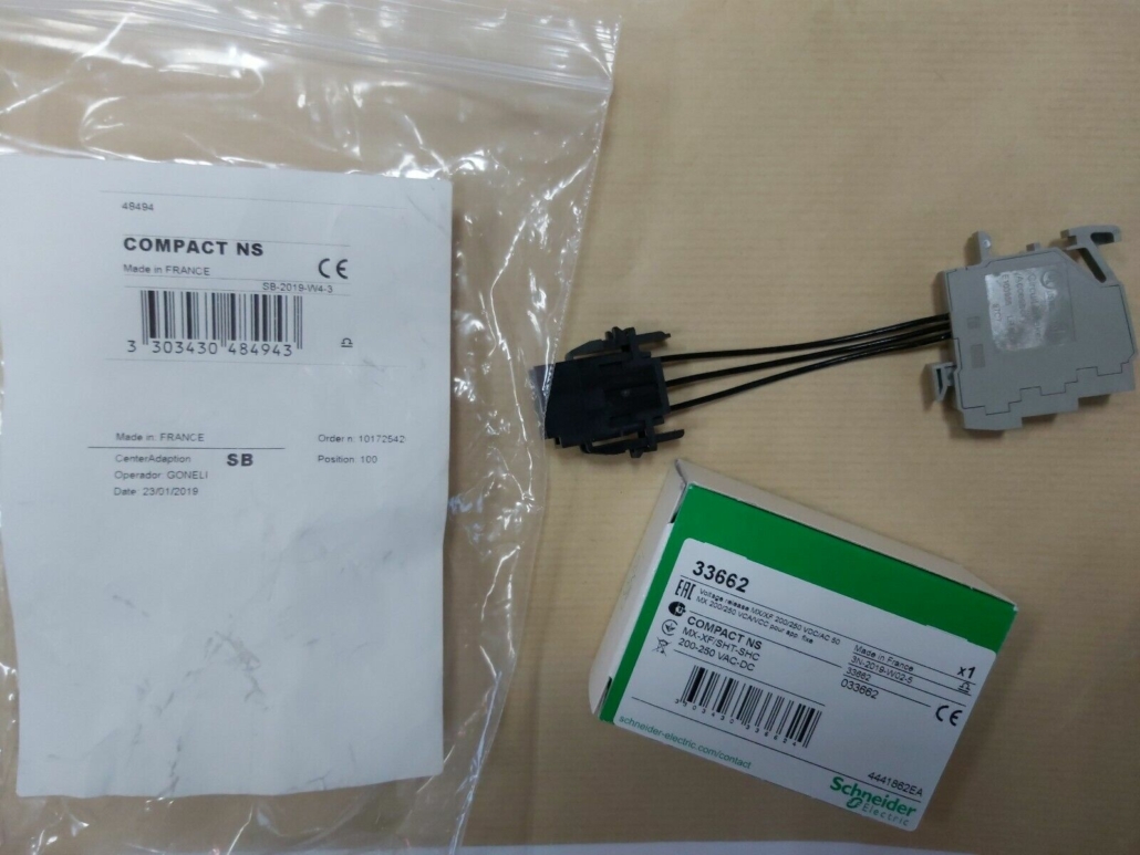 33662 Schneider Standard opening voltage release MX, ComPacT NS630b ...