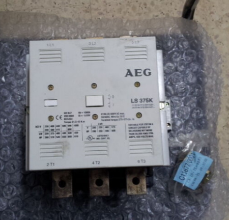 LS375K.11 AEG Power Contactor 3 Pole, 375KW, 230VAC 50Hz,Coil 910-304-520 - Panels and Parts ...