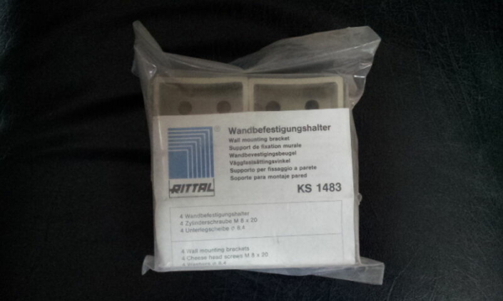 KS1483 RITTAL Fiberglass Wall Mounting Bracket - Panels and Parts Shopping