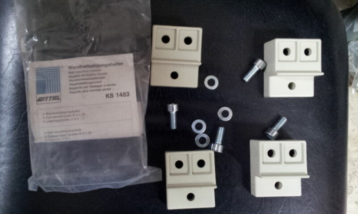 KS1483 RITTAL Fiberglass Wall Mounting Bracket - Panels and Parts Shopping