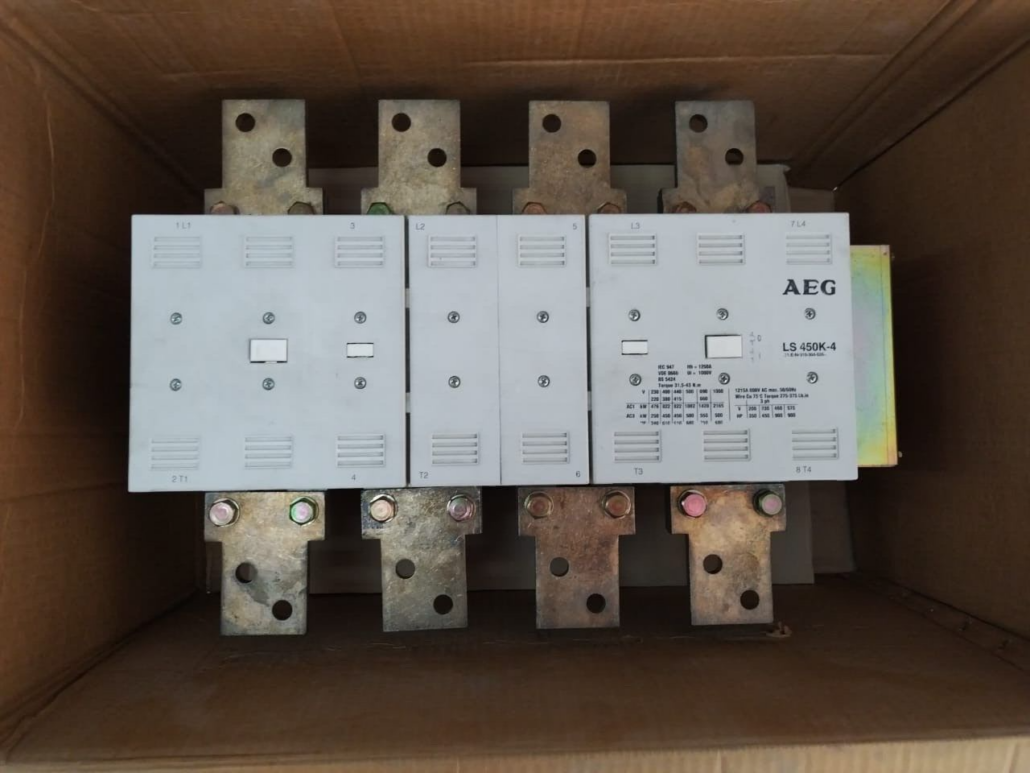 LS450K-4 AEG Contactor 450kW 1250A 4P 1000V Insulation 910-304-535 ...