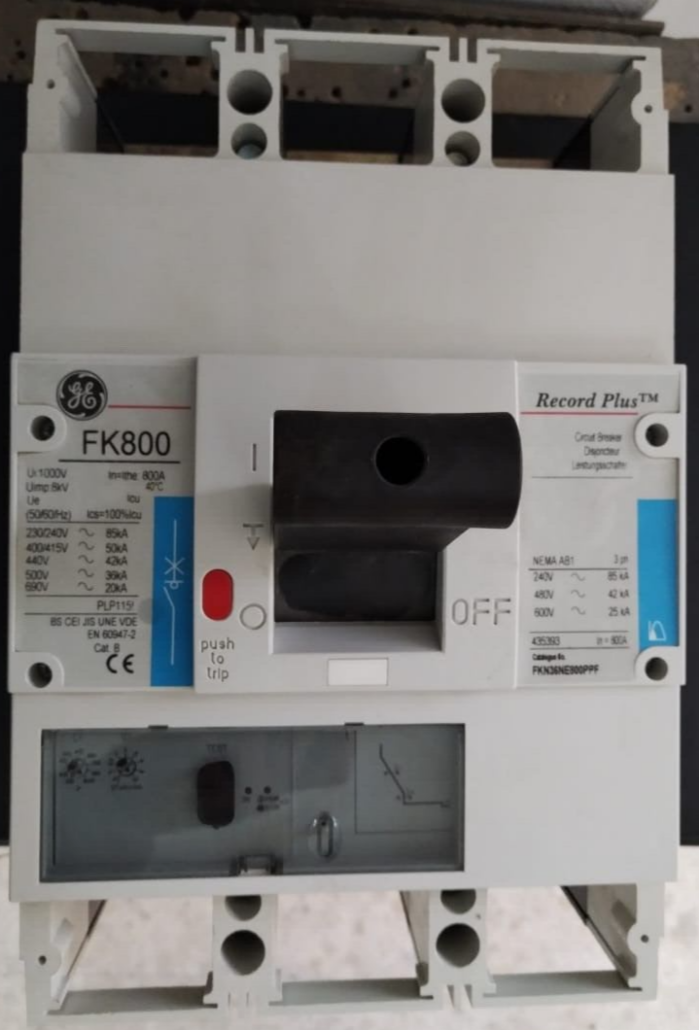 FKN36NE800PPF GE Record Plus Circuit Breaker FK800 800A 1000V 435393 - Panels and Parts Shopping