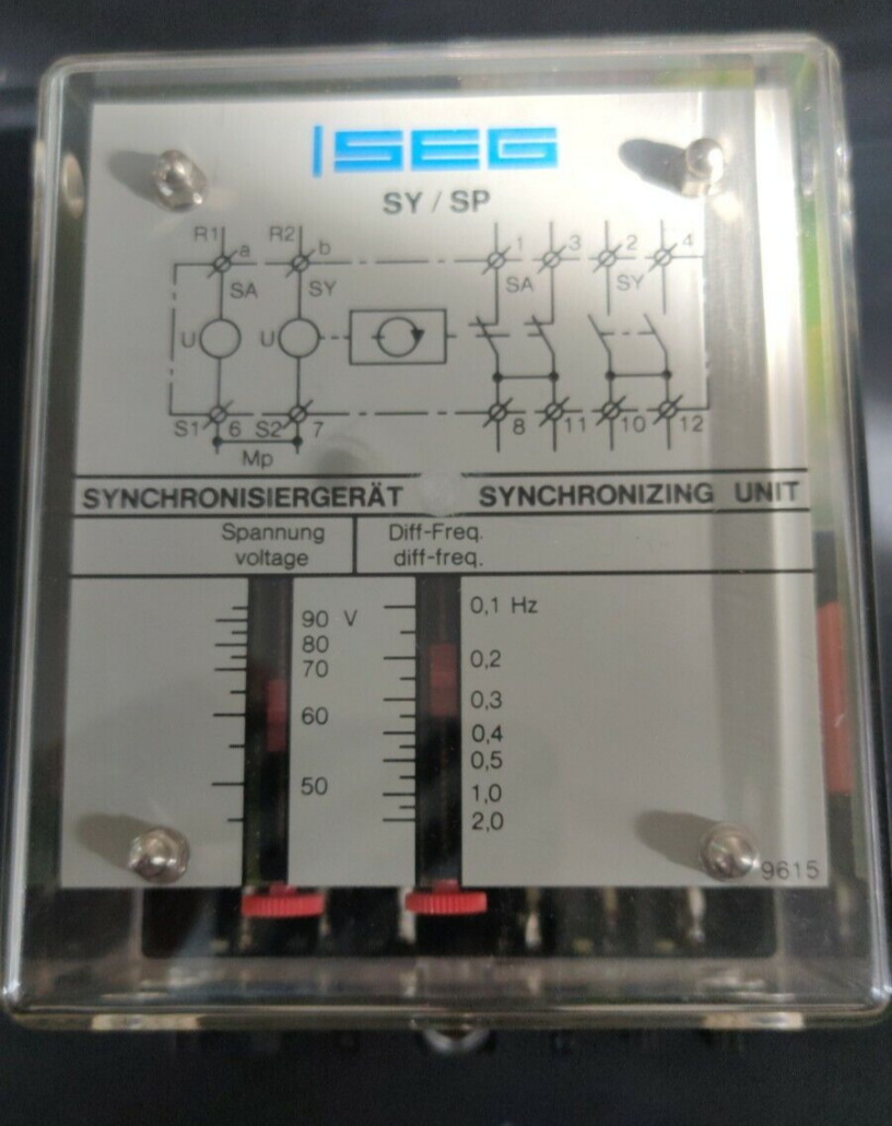 SEG SY-SP-230-50 Synchronizing Unit - Panels and Parts Shopping